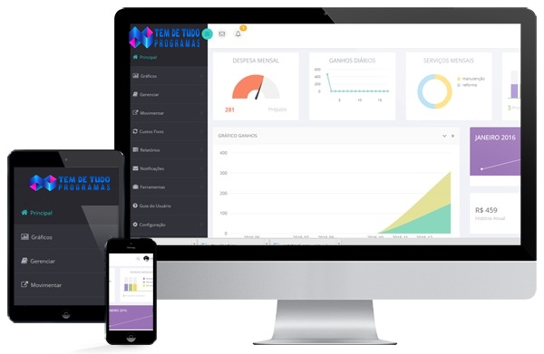 Controle De Estoque E Vendas, Online Script Em Php - Novo