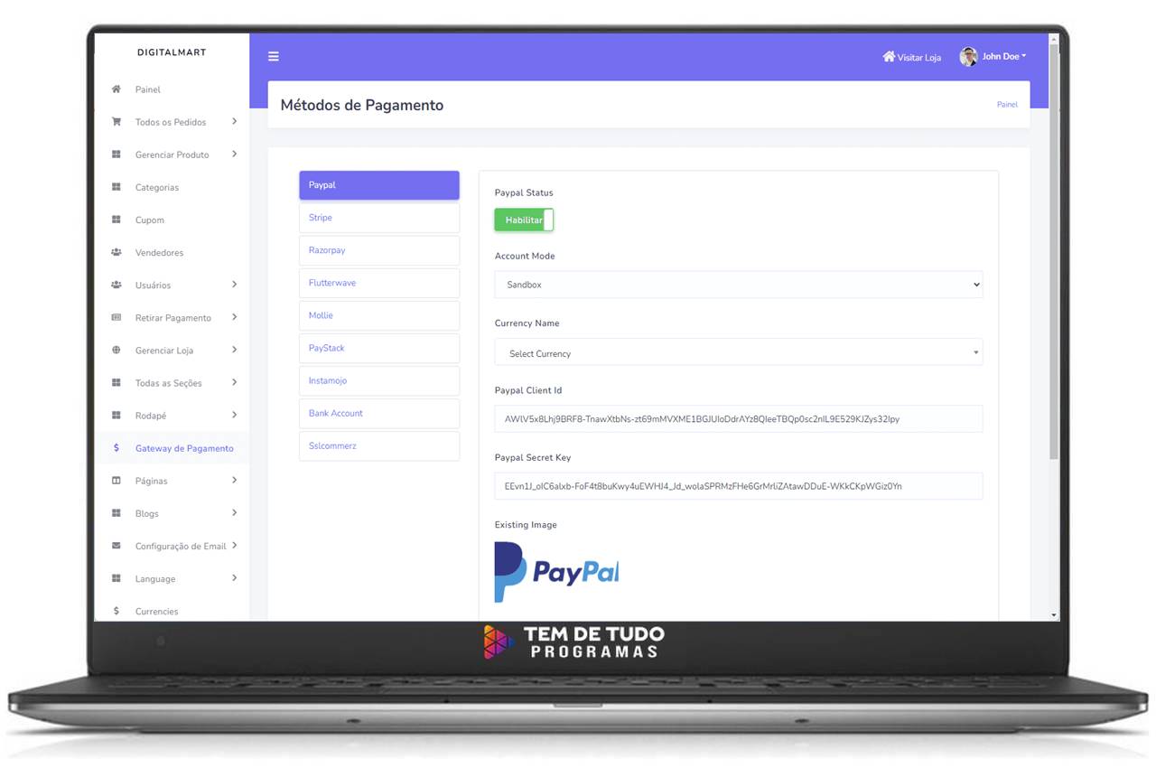 Marketplace Completa Com Multi Lojas e Vendedores