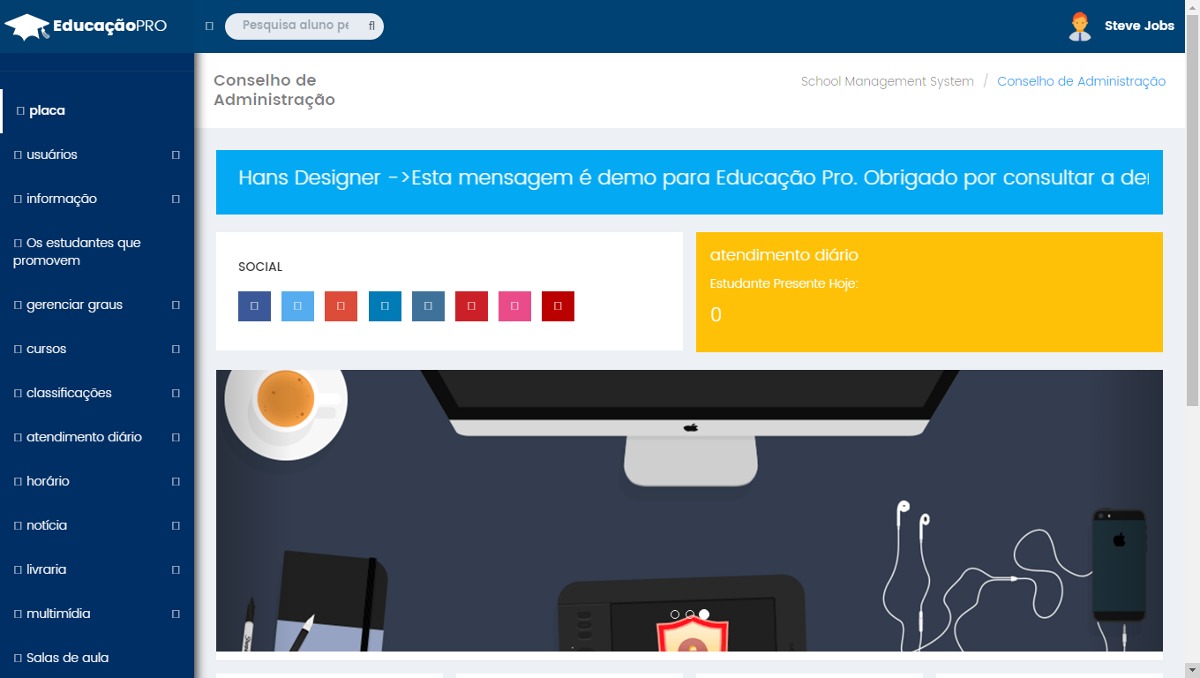 Script Php Sistema De Gestão Escolar, Curso, Faculdade 2017