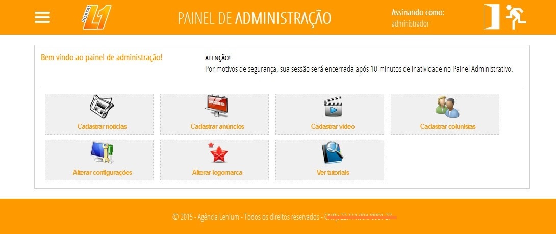 Script Php Portal De Notícias 2015 Site De Notícias - L1 V3