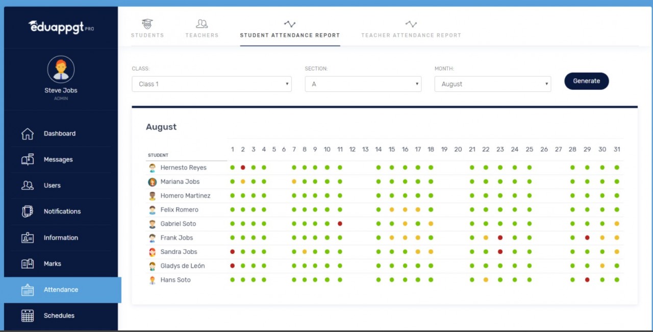 Sistema Online para Gerenciamento de Escola Script em Php EduAppGT Pro