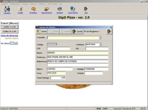 Software Completo Para Pizzarias, Restaurante E Tele Entrega