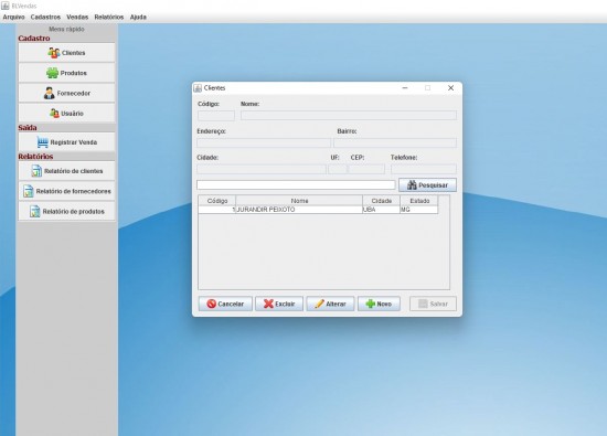 Código Fonte Sistema De Vendas Em Java Mysql Jpa