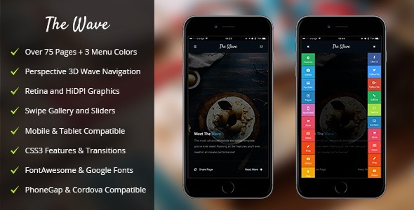 150 Templates Mobile Html 5 Theme Forest