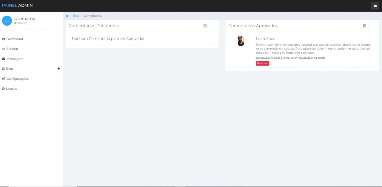 Script Php Site Blog Administravel